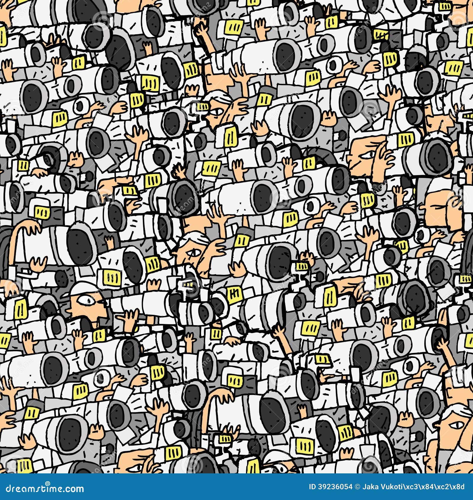 Paparazzi Background Drawing