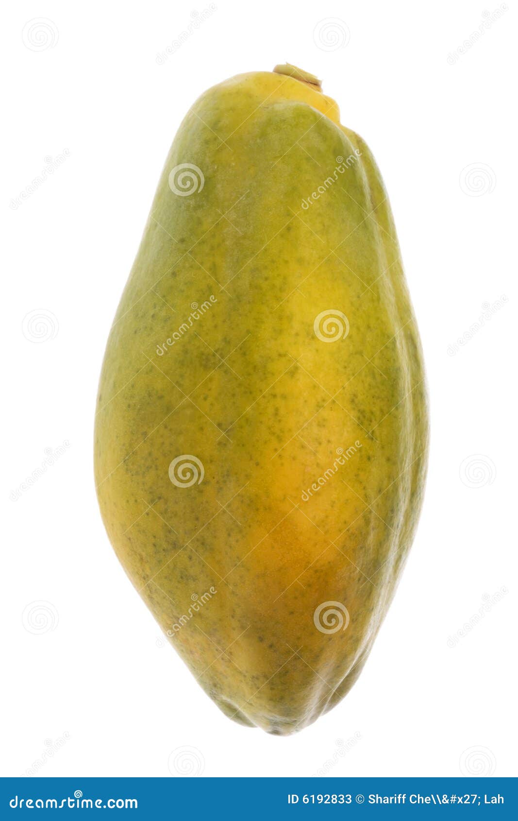 Papaya Isolated stock image. Image of fruit, tasty, fresh - 6192833