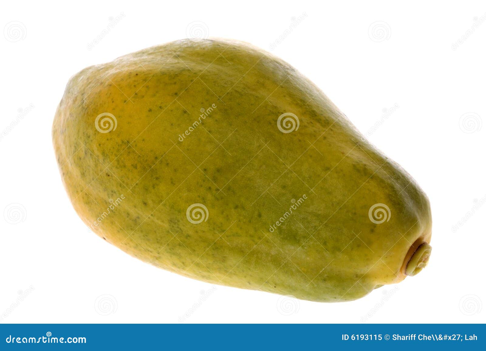 Papaya Isolated stock image. Image of tropical, close - 6193115