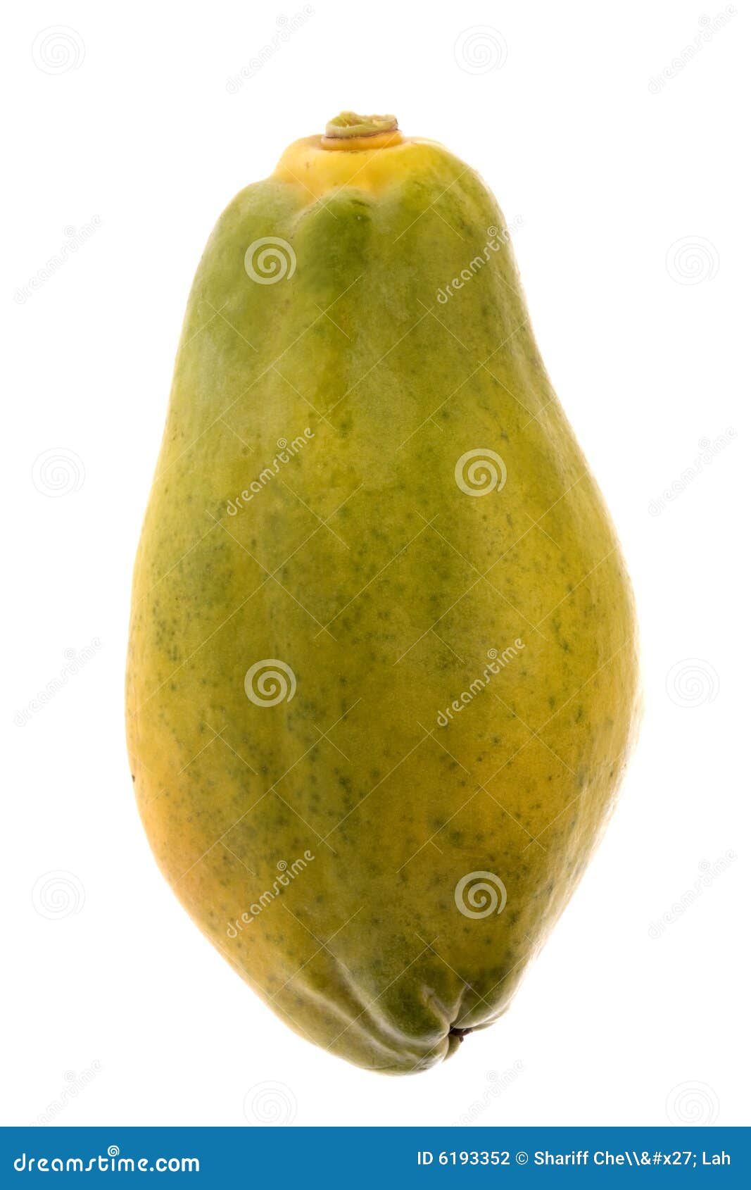 Papaya Isolated stock photo. Image of dessert, nutrition - 6193352