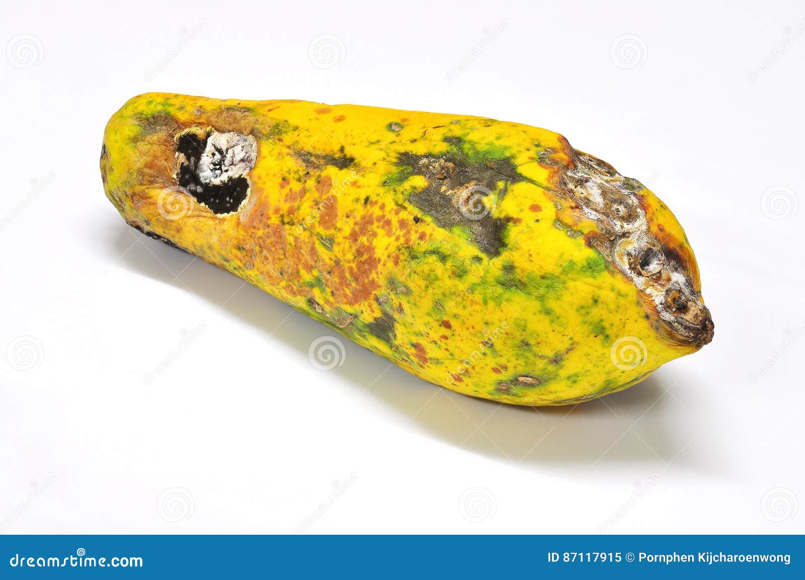 Papaya the old stored. stock image. Image of detail, dirty - 87117915