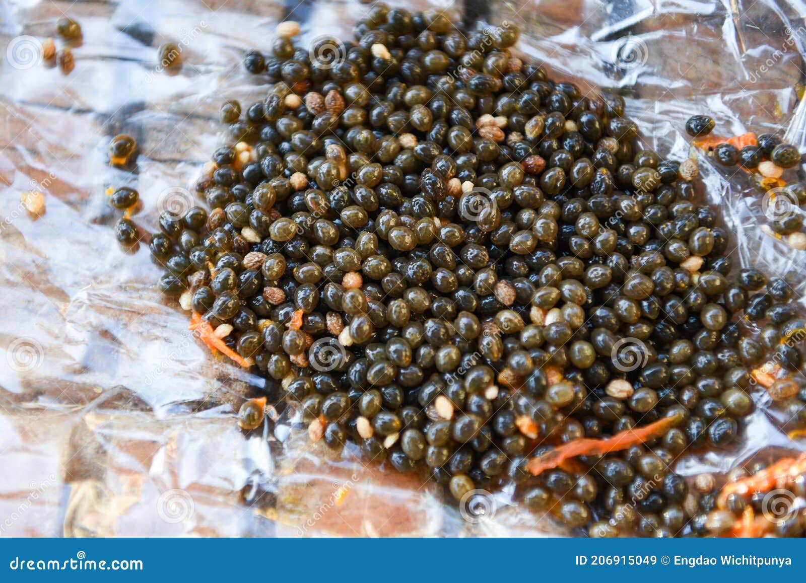 Papaya Seed Fruit for Planting on Table Background, Seeds Ripe Papaya ...