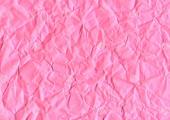 Papel arrugado rosa imagen de archivo. Imagen de papel - 30866917