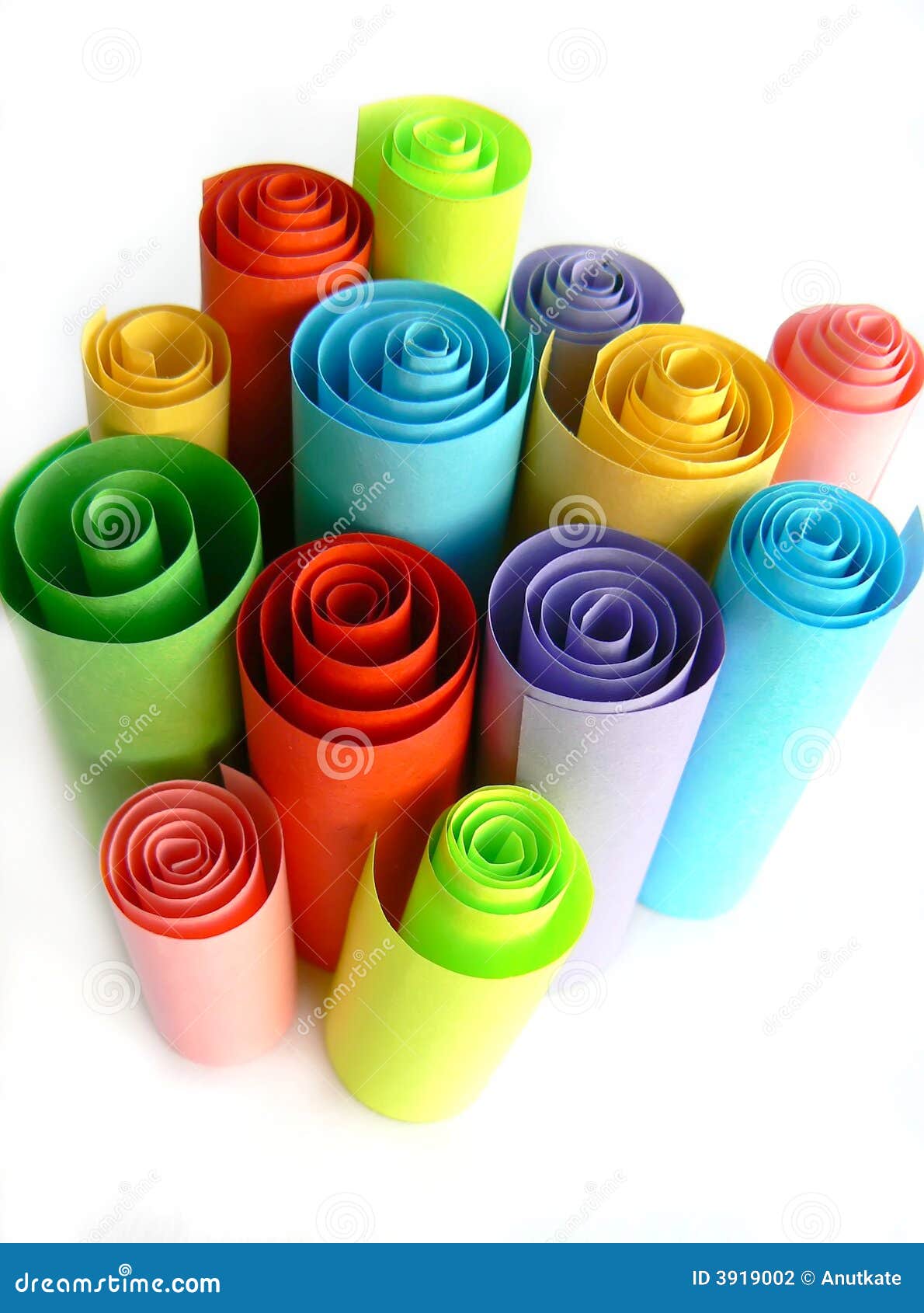 Papel colorido foto de stock. Imagem de roxo, papel, amarelo - 3919002