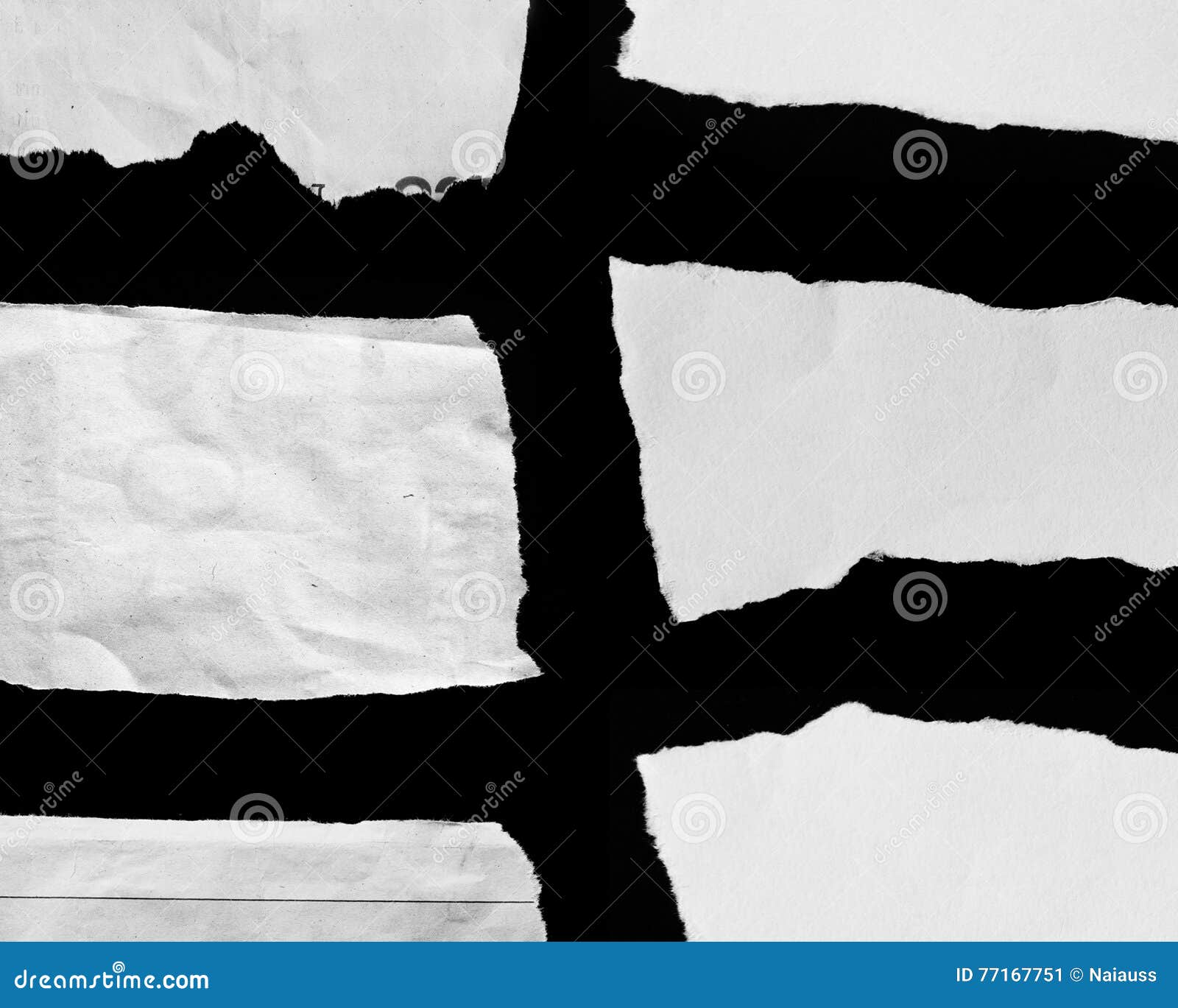 Papel De Papel E Rasgado Rasgado Imagem de Stock - Imagem de projeto ...