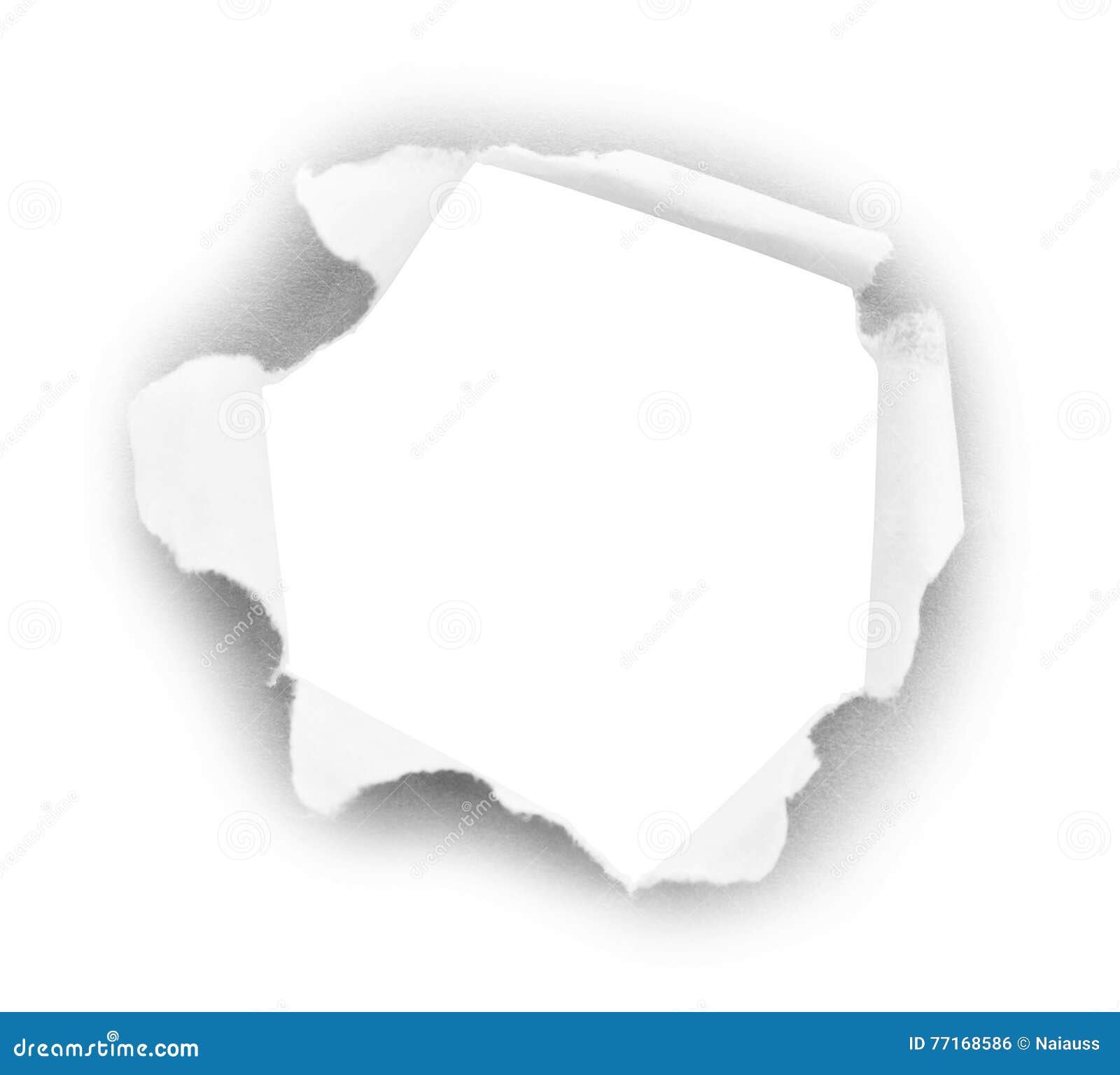 Papel De Papel E Rasgado Rasgado Foto de Stock - Imagem de mono ...