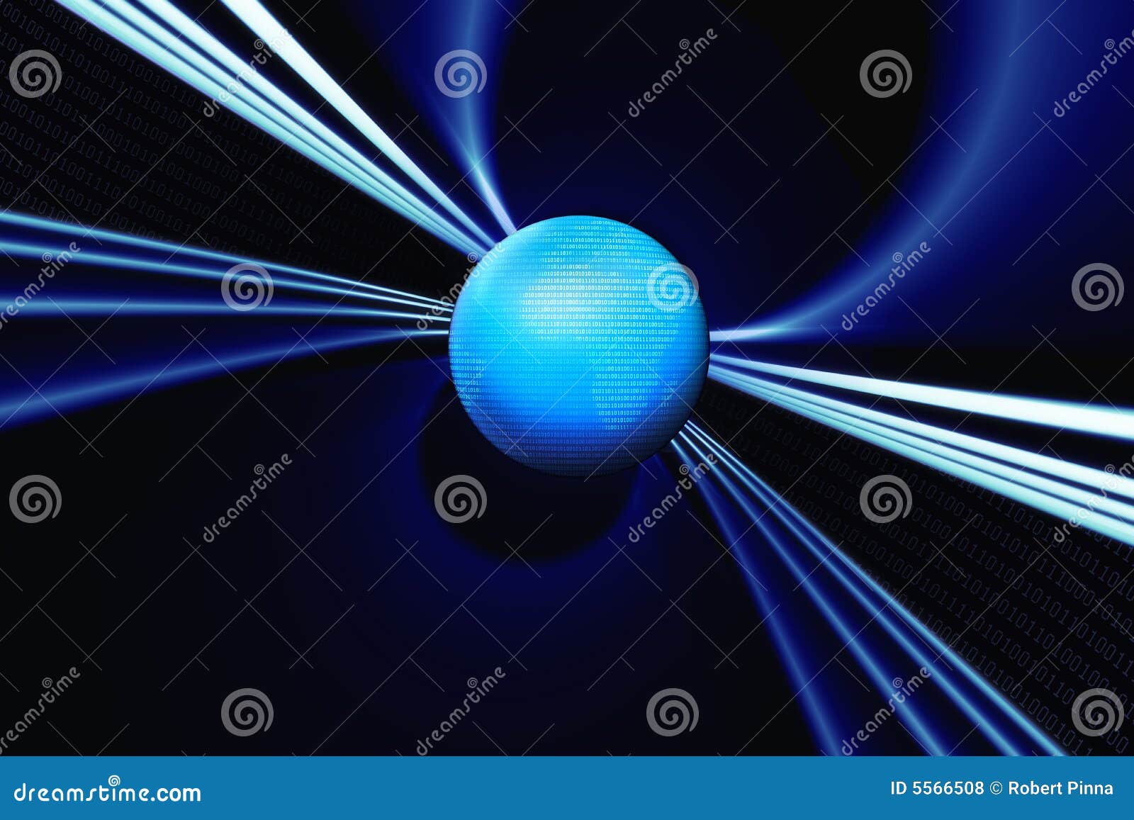 Papel De Parede Da Terra Da Tecnologia Ilustração Stock - Ilustração de ...