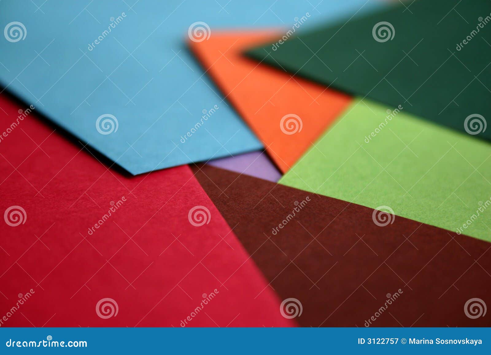 Papel del color imagen de archivo. Imagen de hoja, punta - 3122757