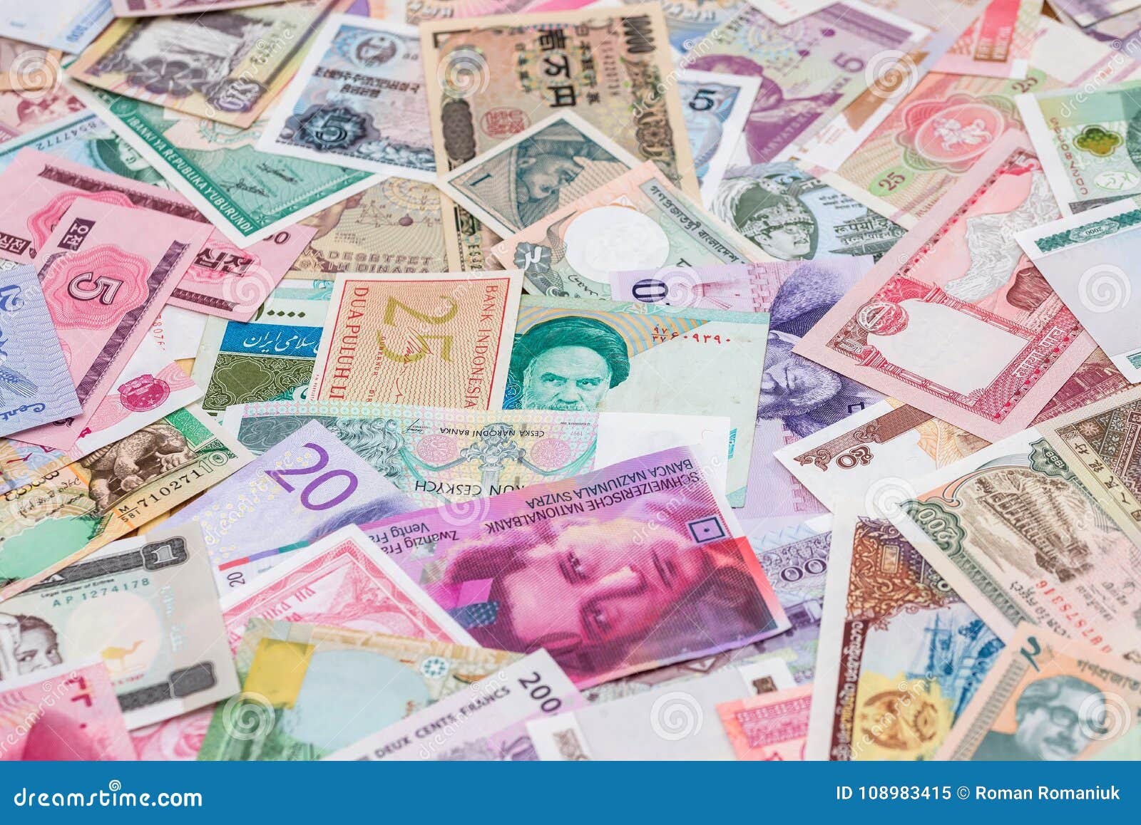 Papel Moeda Do Mundo Como O Fundo Imagem de Stock - Imagem de moeda ...