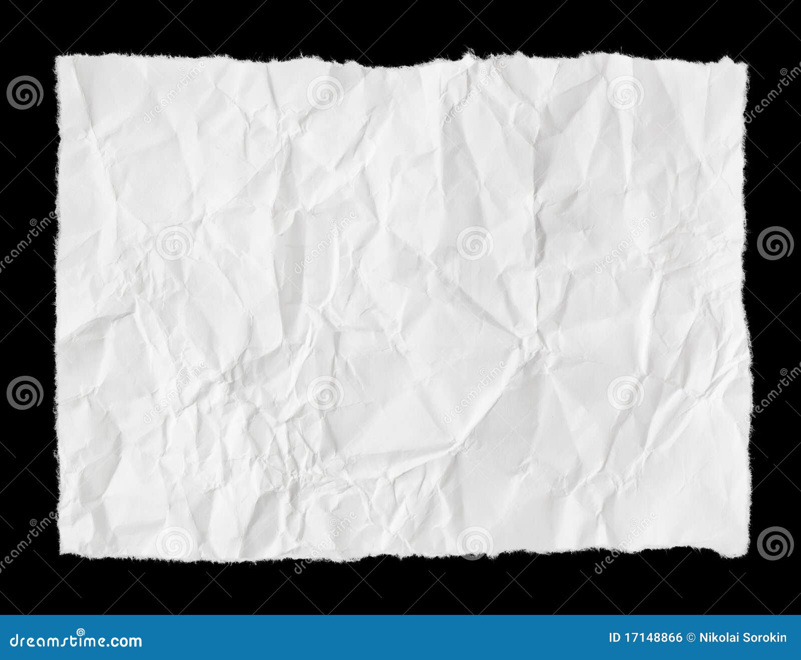 Papel quebrado foto de archivo. Imagen de arrugado, reutilizado - 17148866