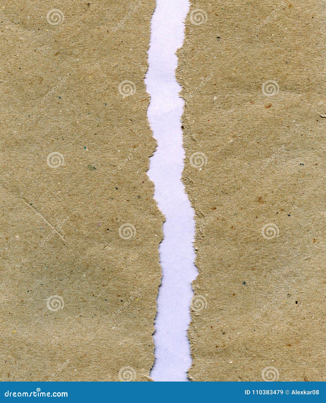 Papel rasgado imagem de stock. Imagem de pressionado - 110383479