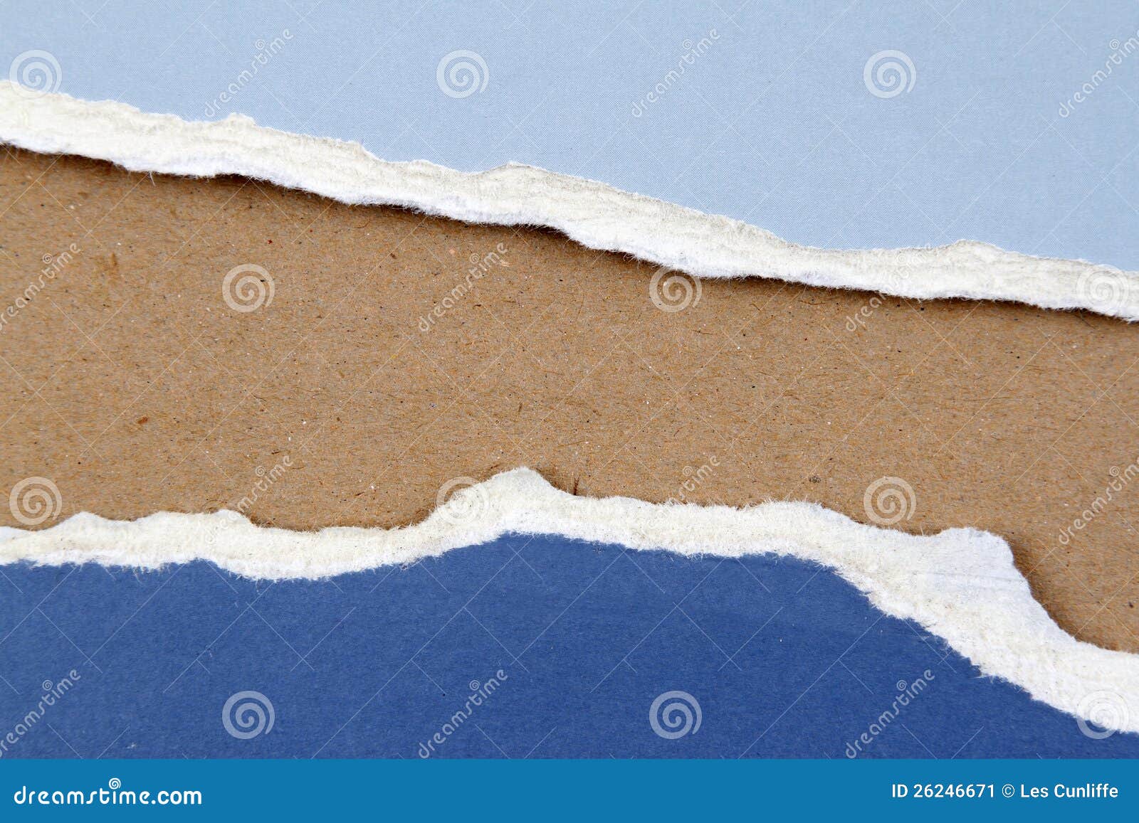 Papel rasgado imagem de stock. Imagem de ninguém, rasgado - 26246671