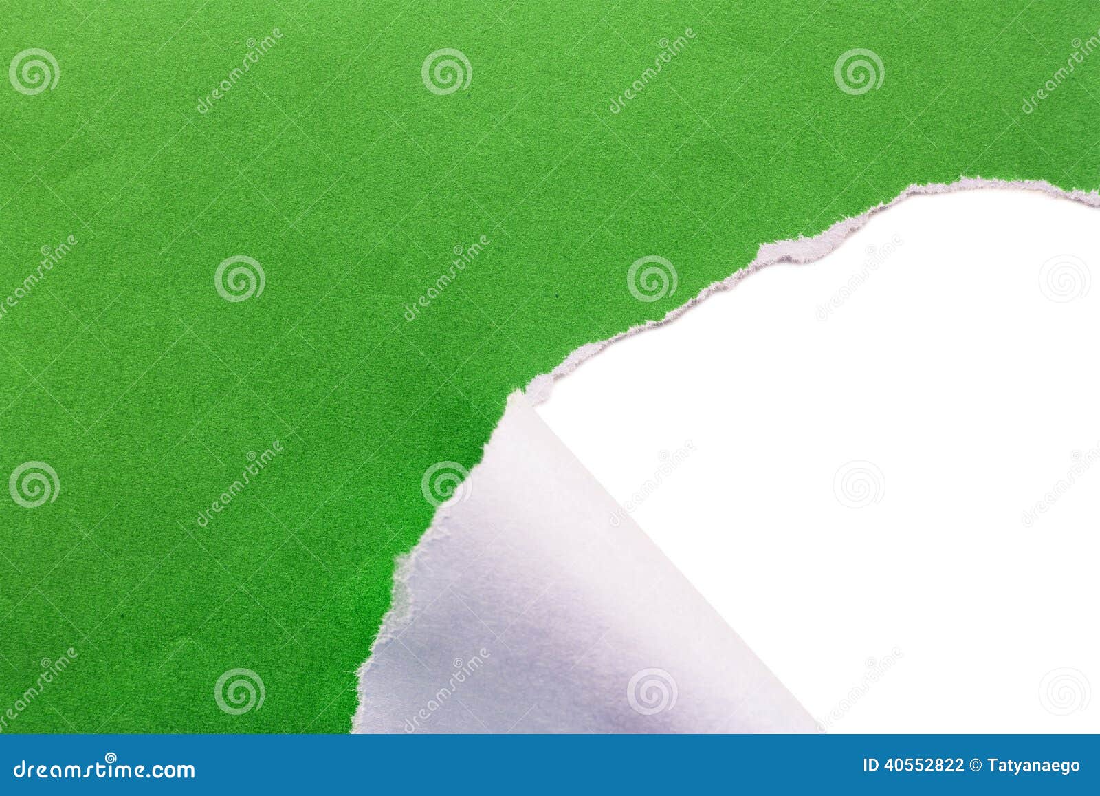 Papel rasgado foto de stock. Imagem de elemento, folha - 40552822