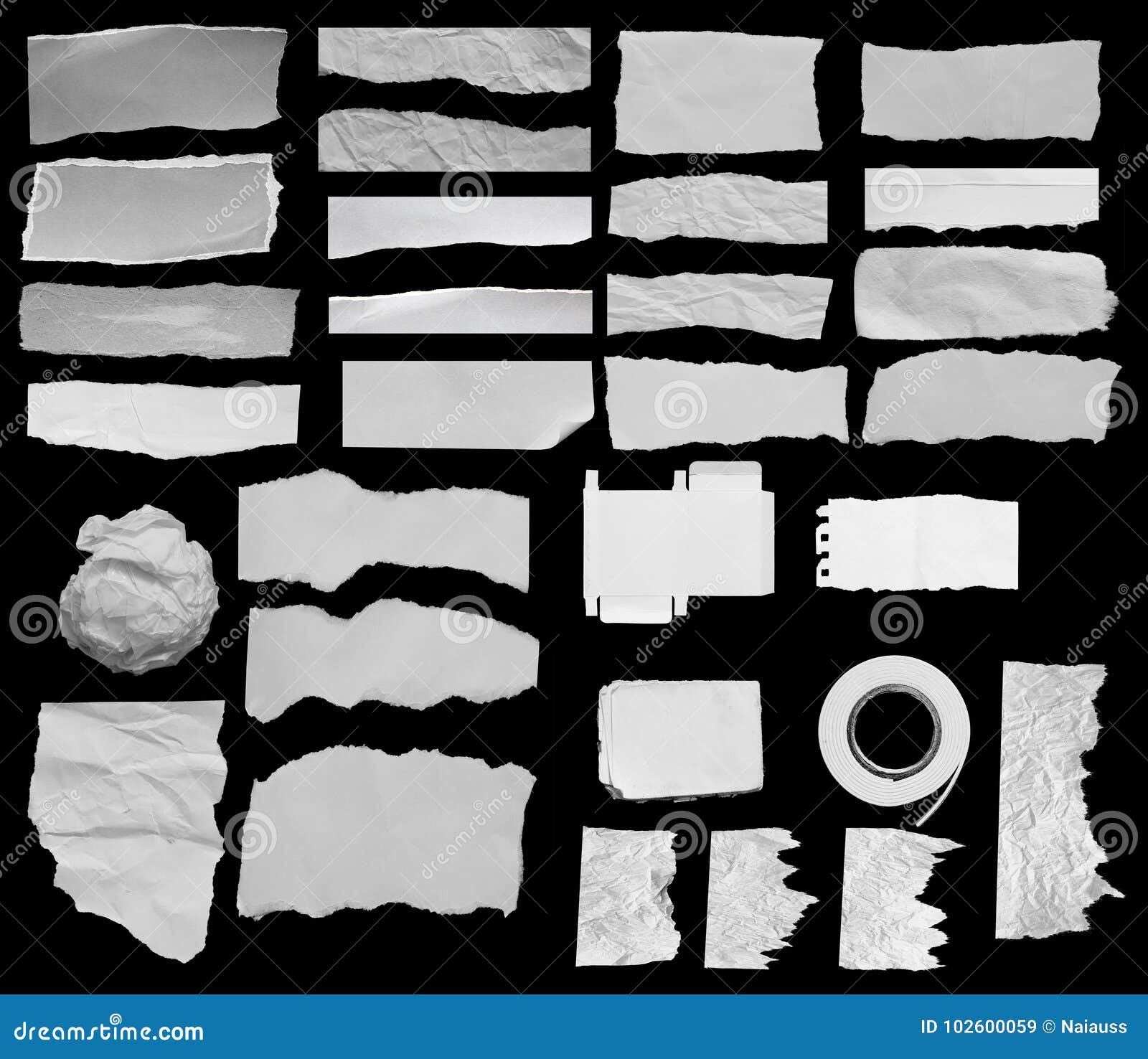 Papel rasgado do rasgo imagem de stock. Imagem de papel - 102600059