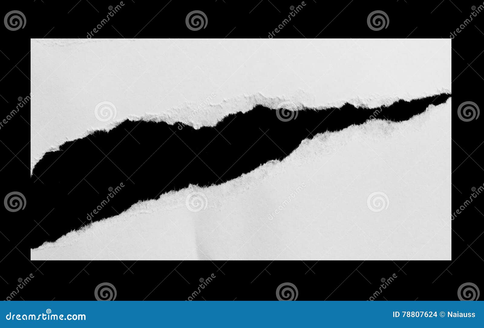 Papel rasgado e rasgado foto de stock. Imagem de rasgado - 78807624