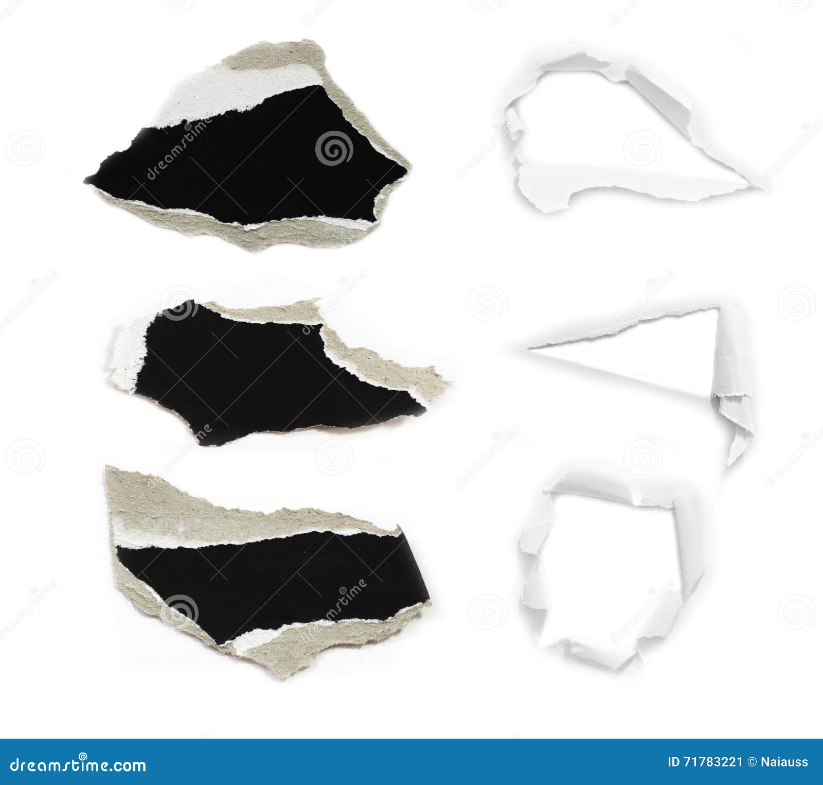 Papel Rasgado, Parte De Papel Rasgado Imagem de Stock - Imagem de dano ...