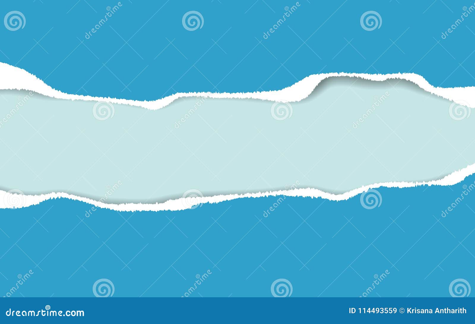 Papel Rasgado Vector Del Papel Rasgado El Papel Era Backg Rasgado Stock ...