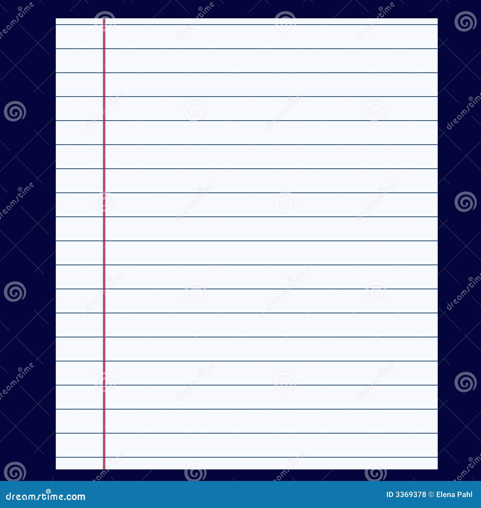 Papel rayado stock de ilustración. Ilustración de carta - 3369378