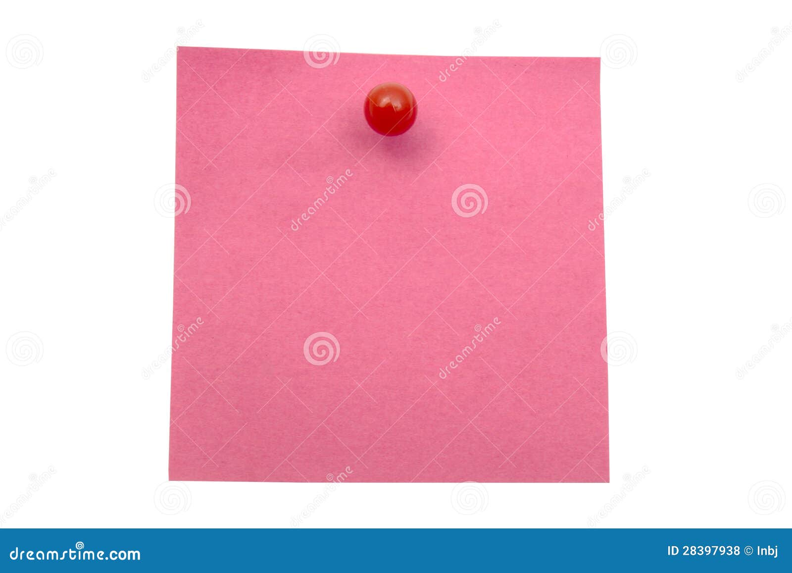 Papel rojo de la nota foto de archivo. Imagen de texto - 28397938