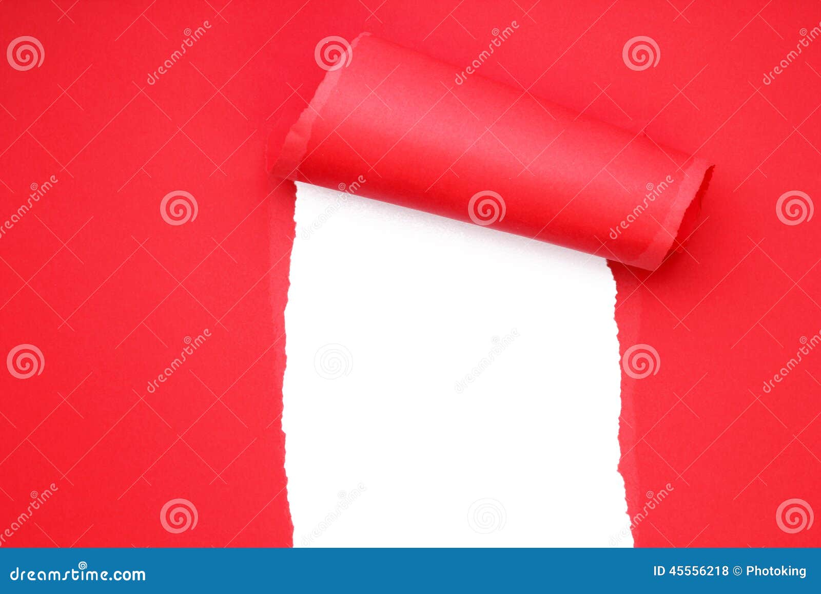 Papel rojo rasgado foto de archivo. Imagen de muestra - 45556218