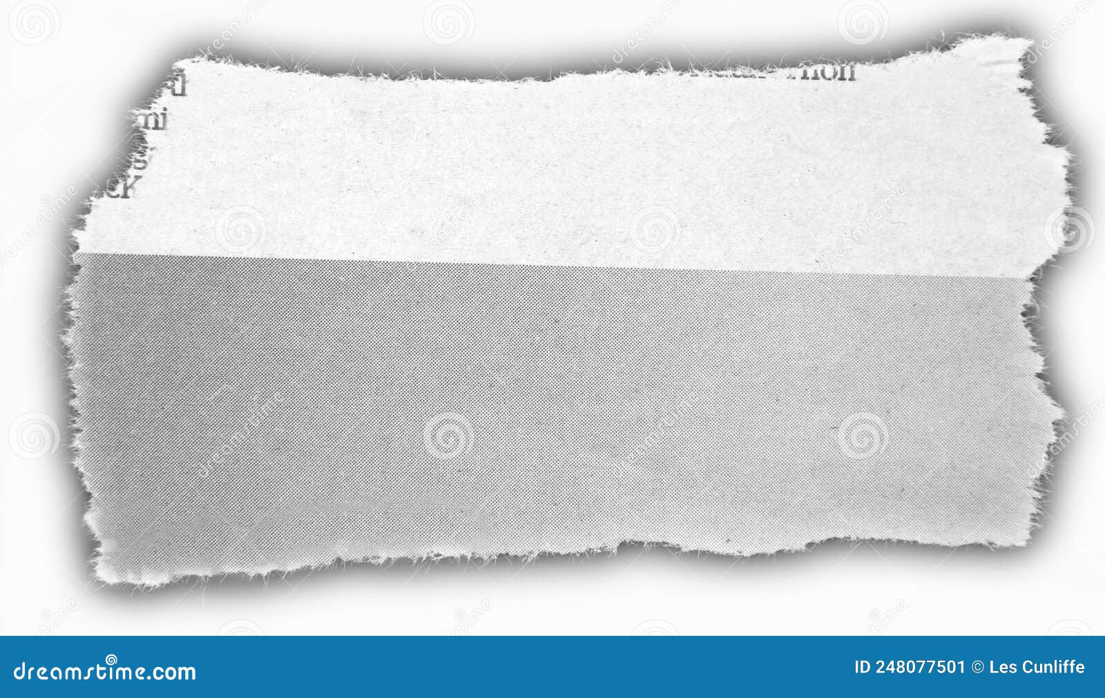 Papel roto imagen de archivo. Imagen de macro, pedazo - 248077501