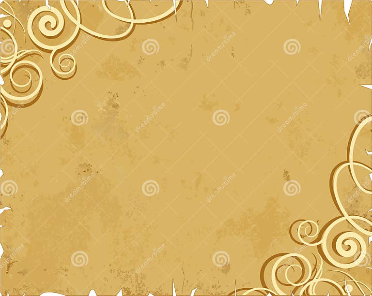 Papel velho com projeto ilustração do vetor. Ilustração de adulto - 4899009