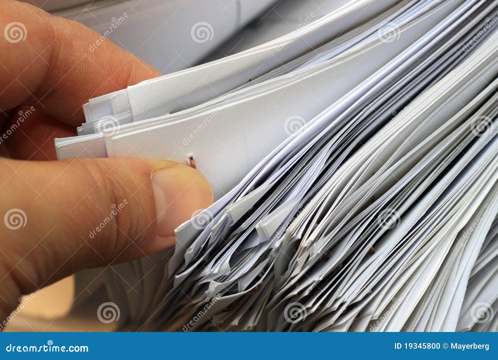 Papeleo foto de archivo. Imagen de mucho, objetos, finanzas - 19345800