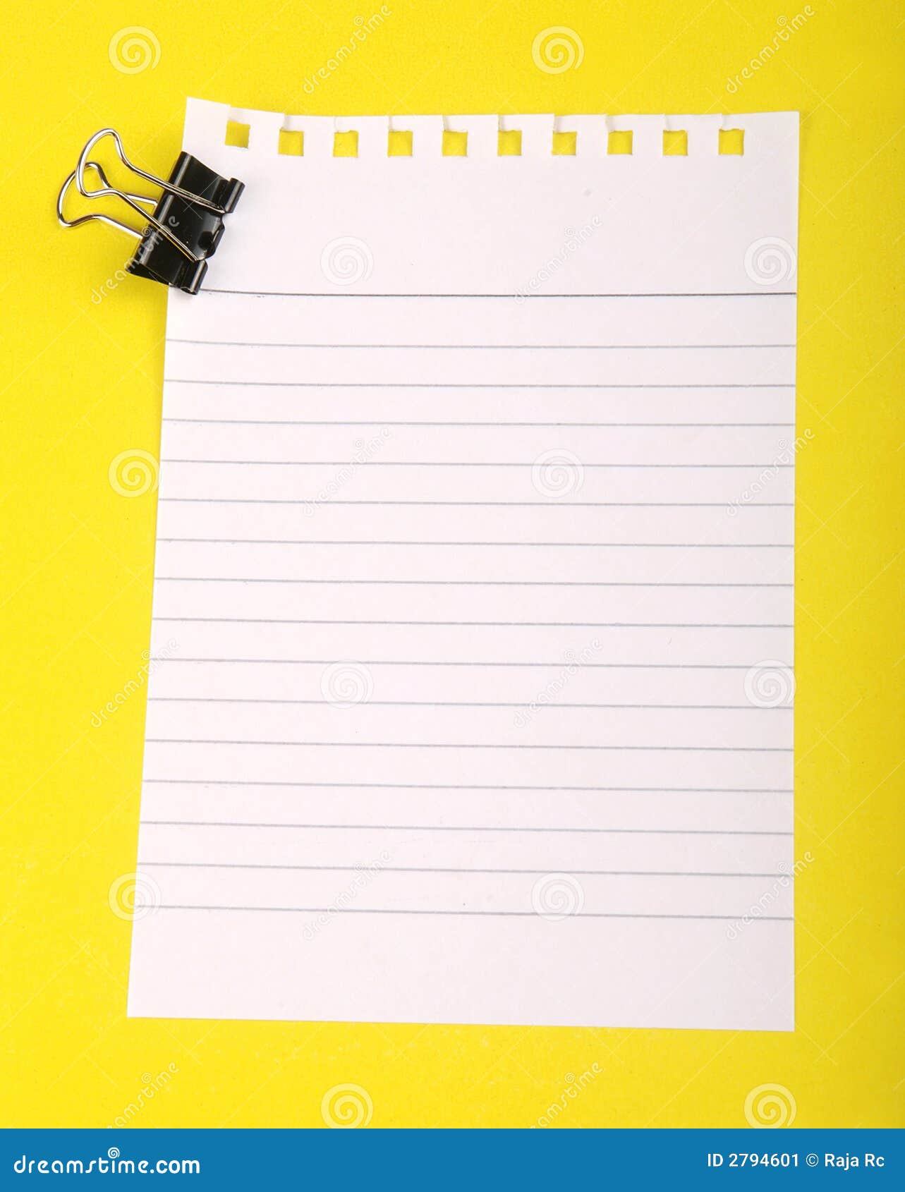 Papeles con el clip imagen de archivo. Imagen de checklist - 2794601