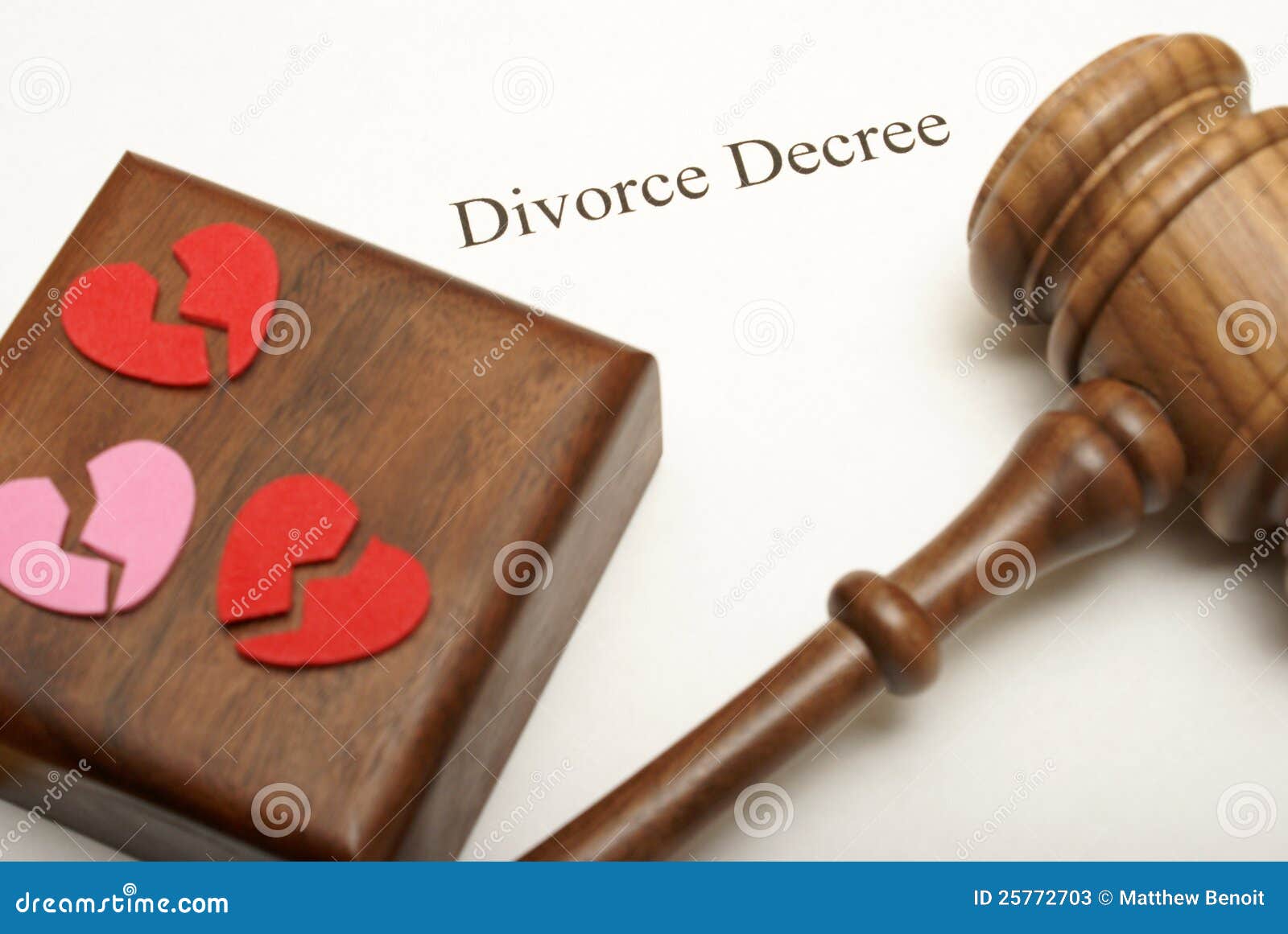 Papeles del divorcio imagen de archivo. Imagen de funcionario - 25772703