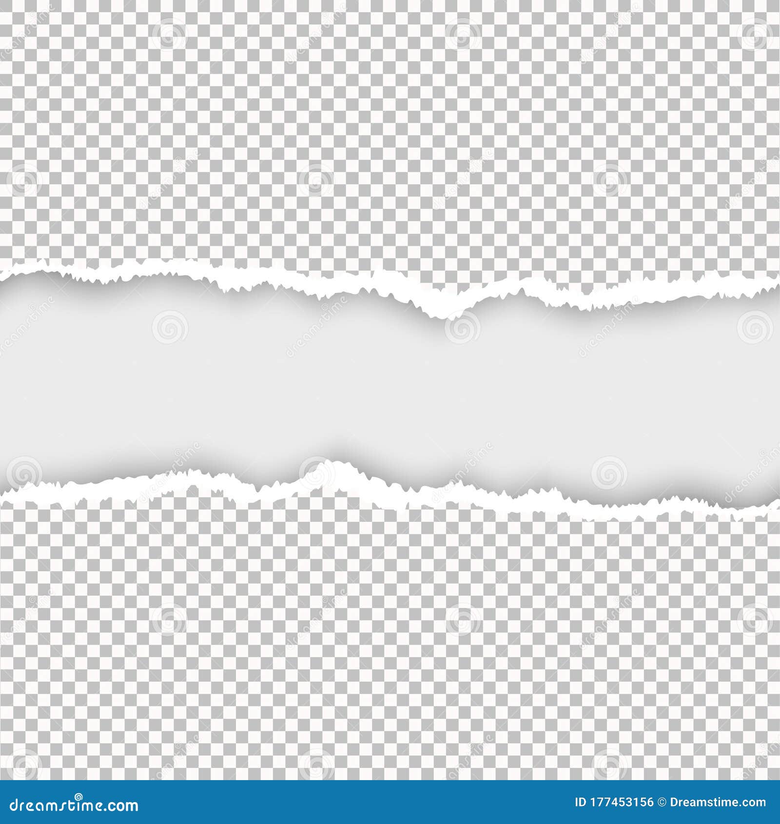 Piece torn paper stock vector. Illustration of empty - 177453156