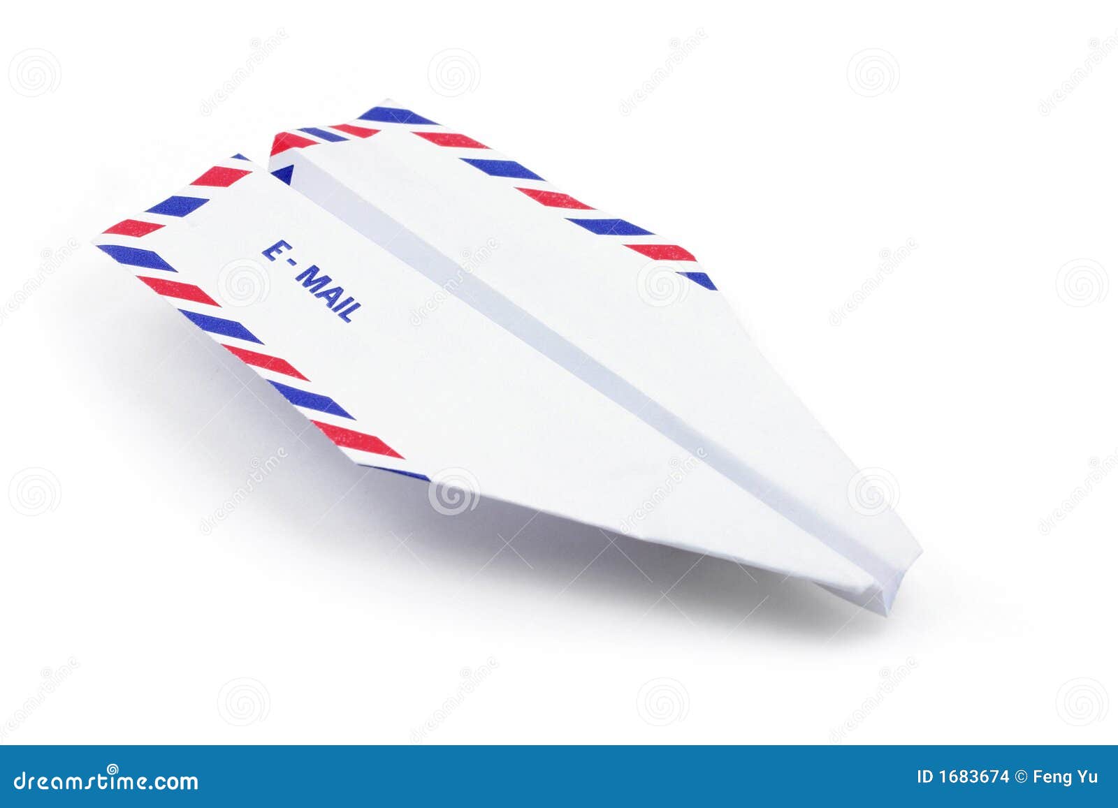 Paper Airplane Email Concept Stock Photo - Image of information, paper ...