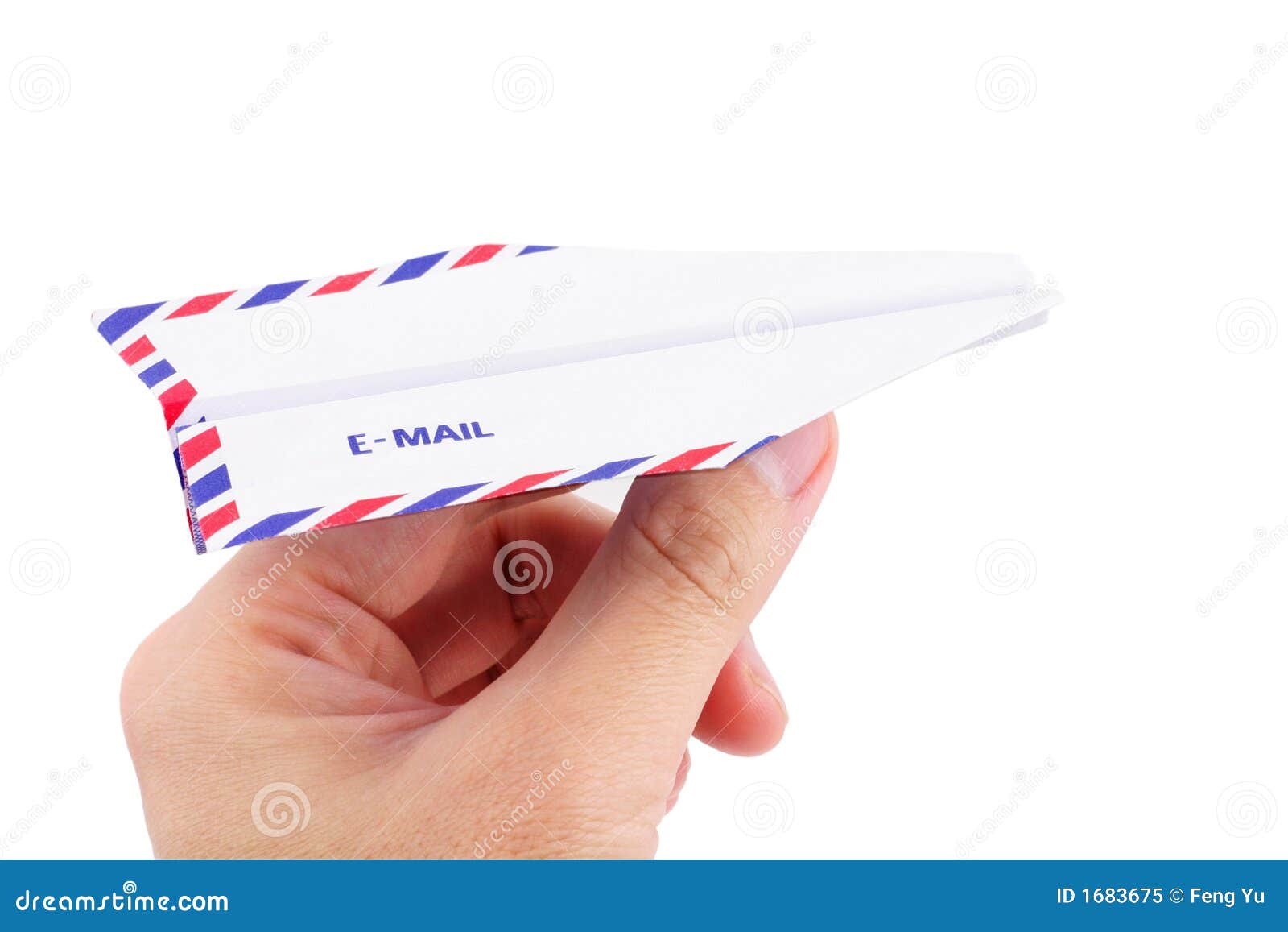 Paper Airplane Email Concept Stock Image - Image of email ...