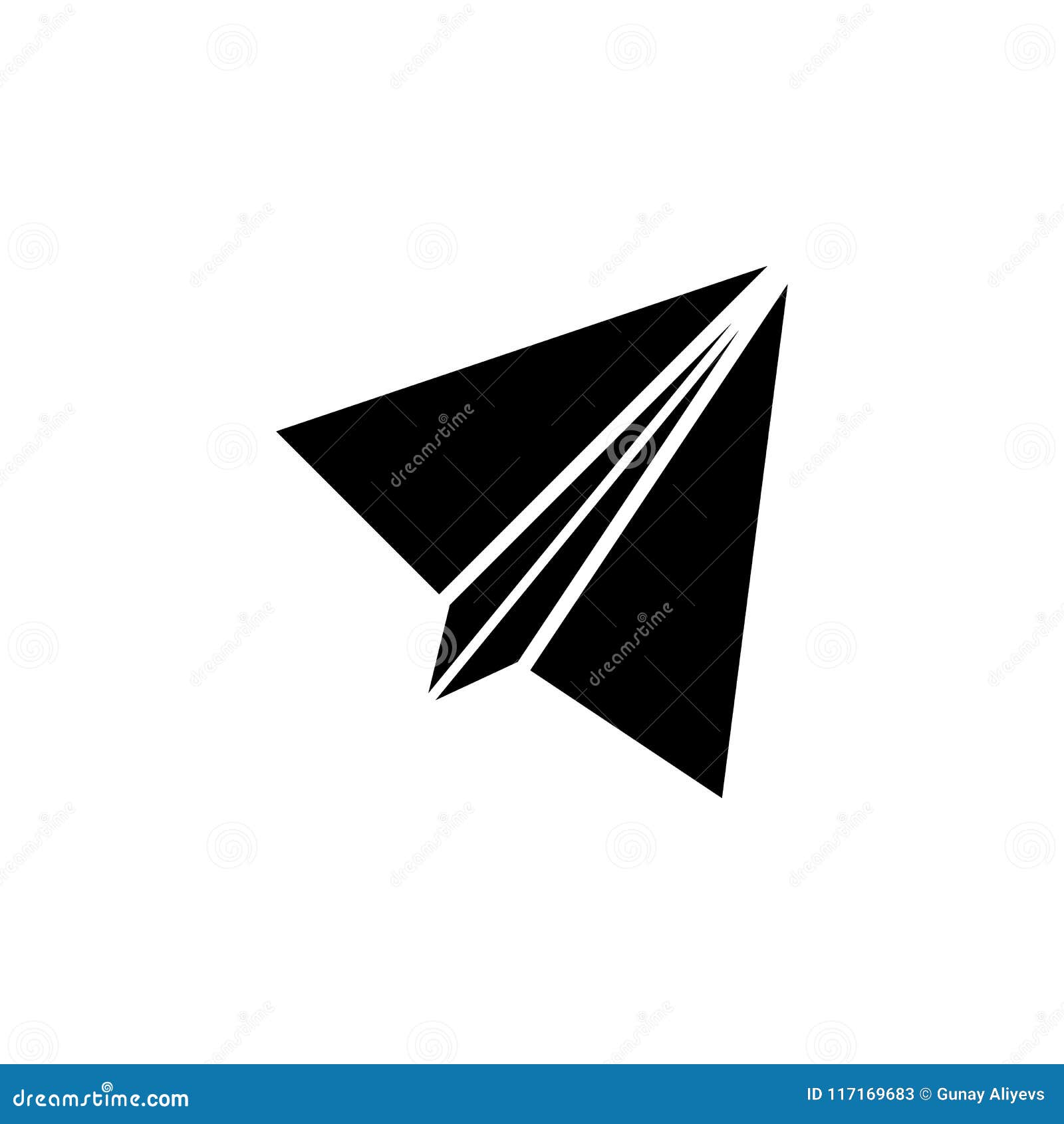 Paper Airplane Icon. Element of Web Icon for Mobile Concept and Web ...