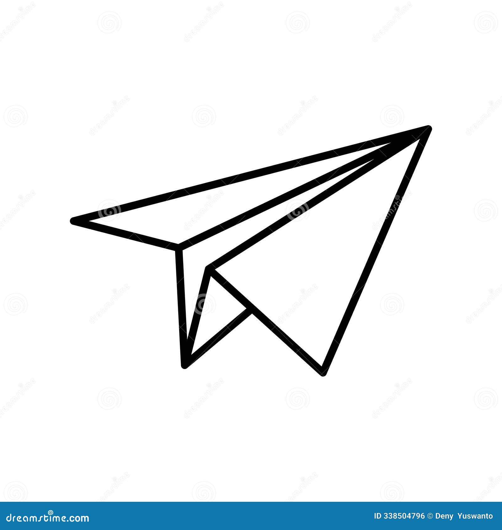 Paper Airplane Icons Vector Design Template Stock Vector - Illustration ...