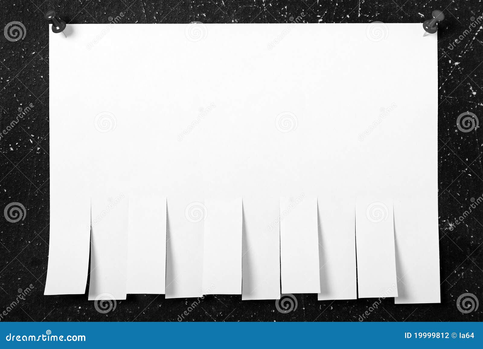 Paper announcement stock photo. Image of concept, empty - 19999812