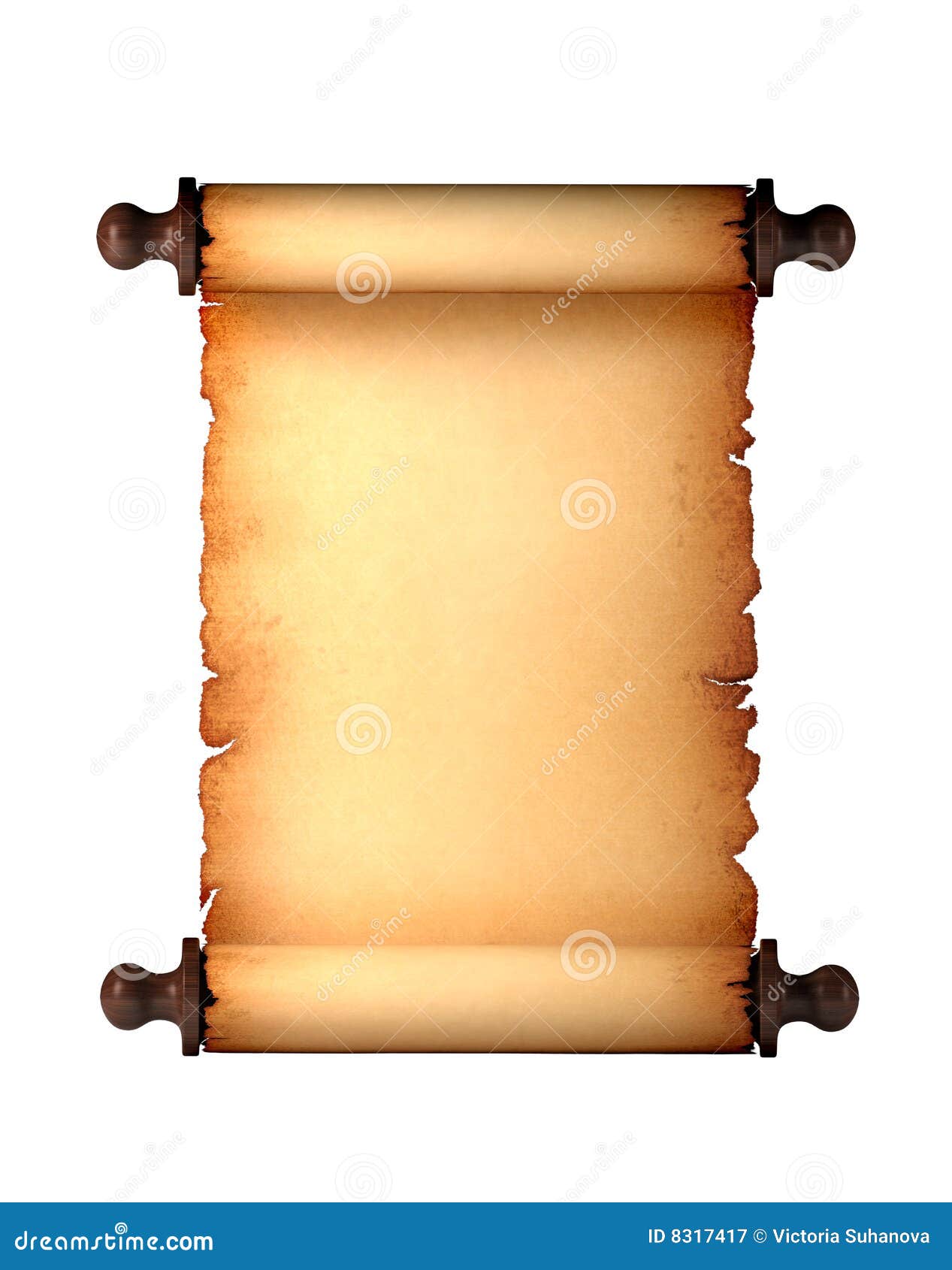 Paper Antique Scroll Royalty Free Stock Photography - Image: 8317417