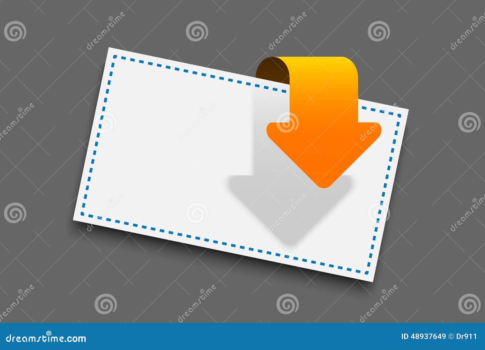 Paper Arrow Infographics Cartoon Vector | CartoonDealer.com #47490603