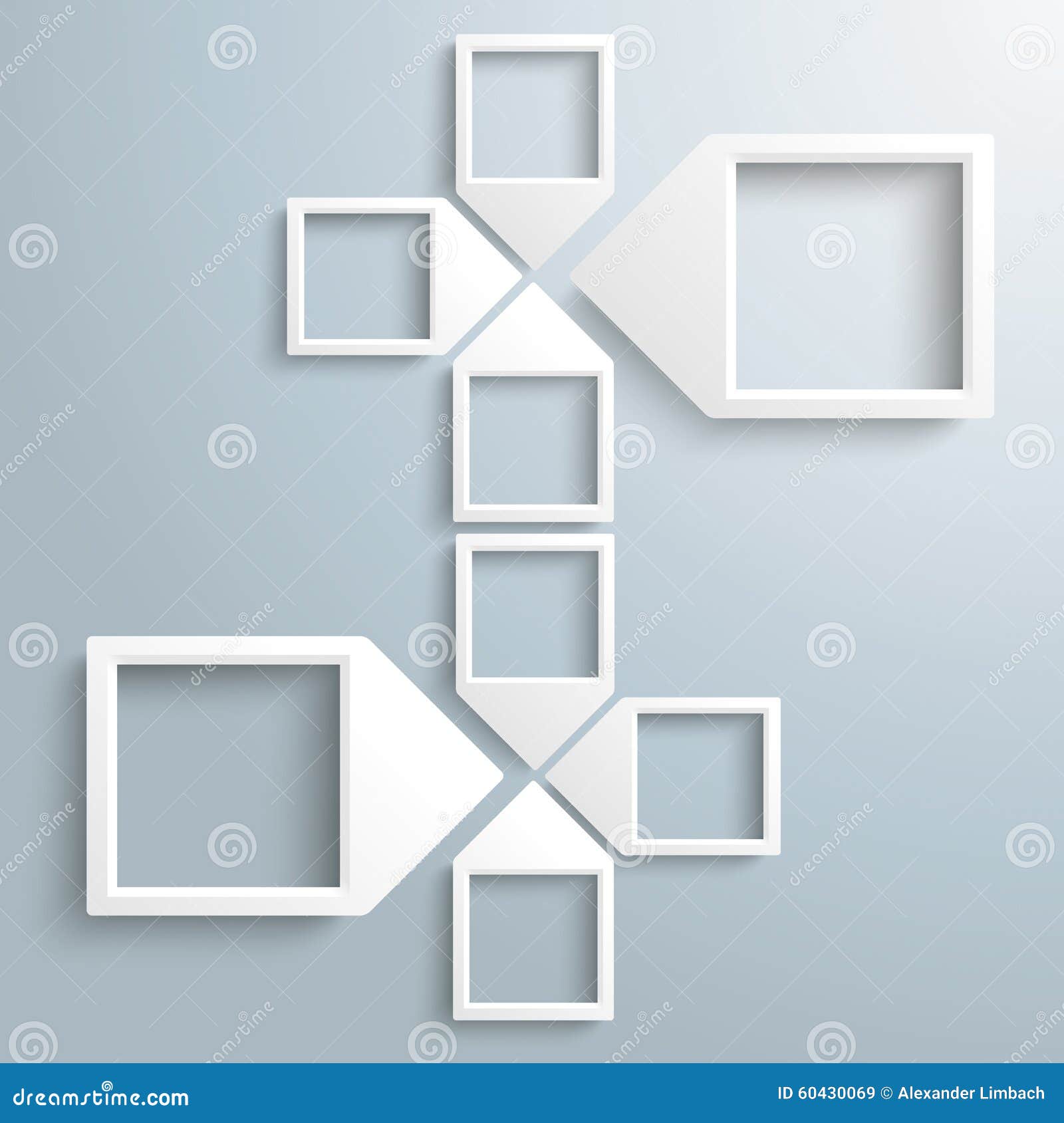 Paper Arrow Frames Solution Infographic Timeline Stock Image ...