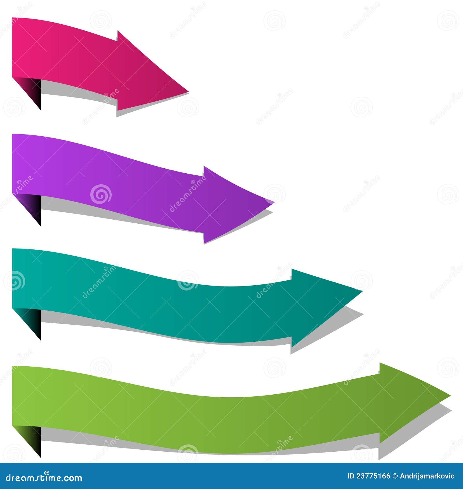 Paper arrows stock vector. Illustration of element, browse - 23775166