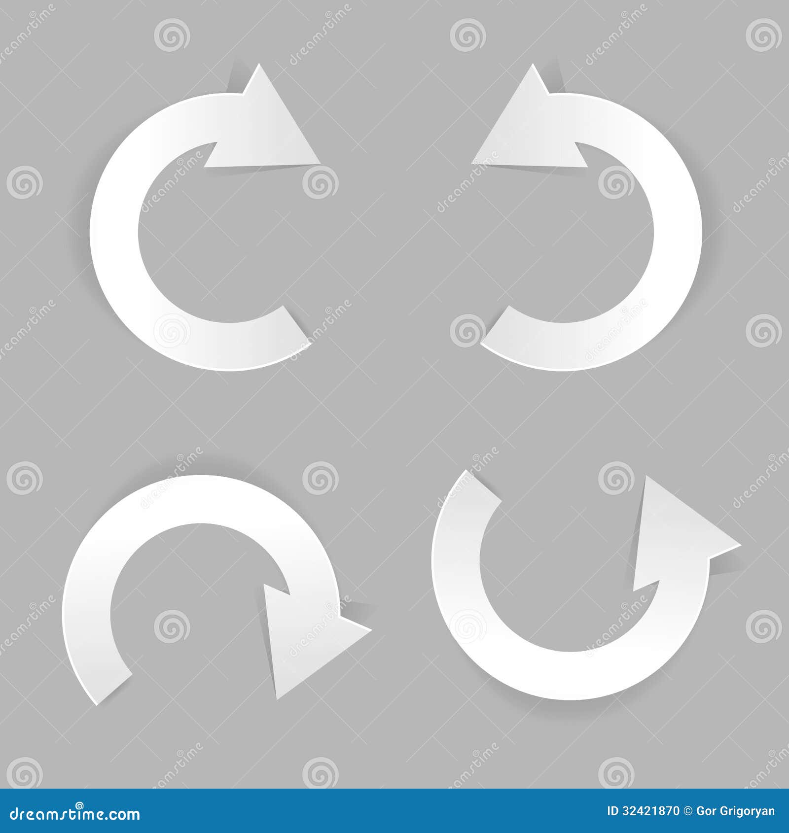 Paper Arrow Infographics Cartoon Vector | CartoonDealer.com #47490693
