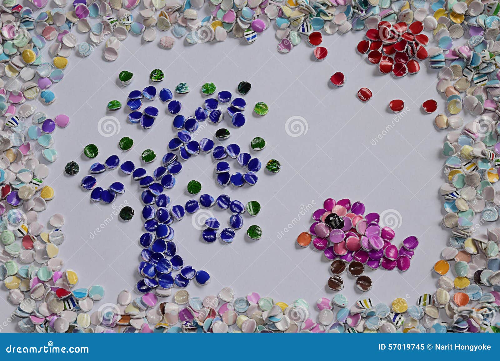 Paper art stock image. Image of piece, textured, small - 57019745