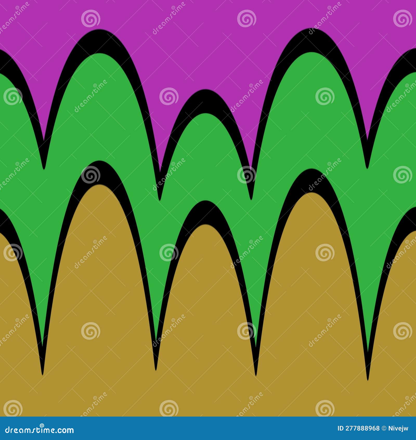 Paper art kit wave color stock illustration. Illustration of abstract ...