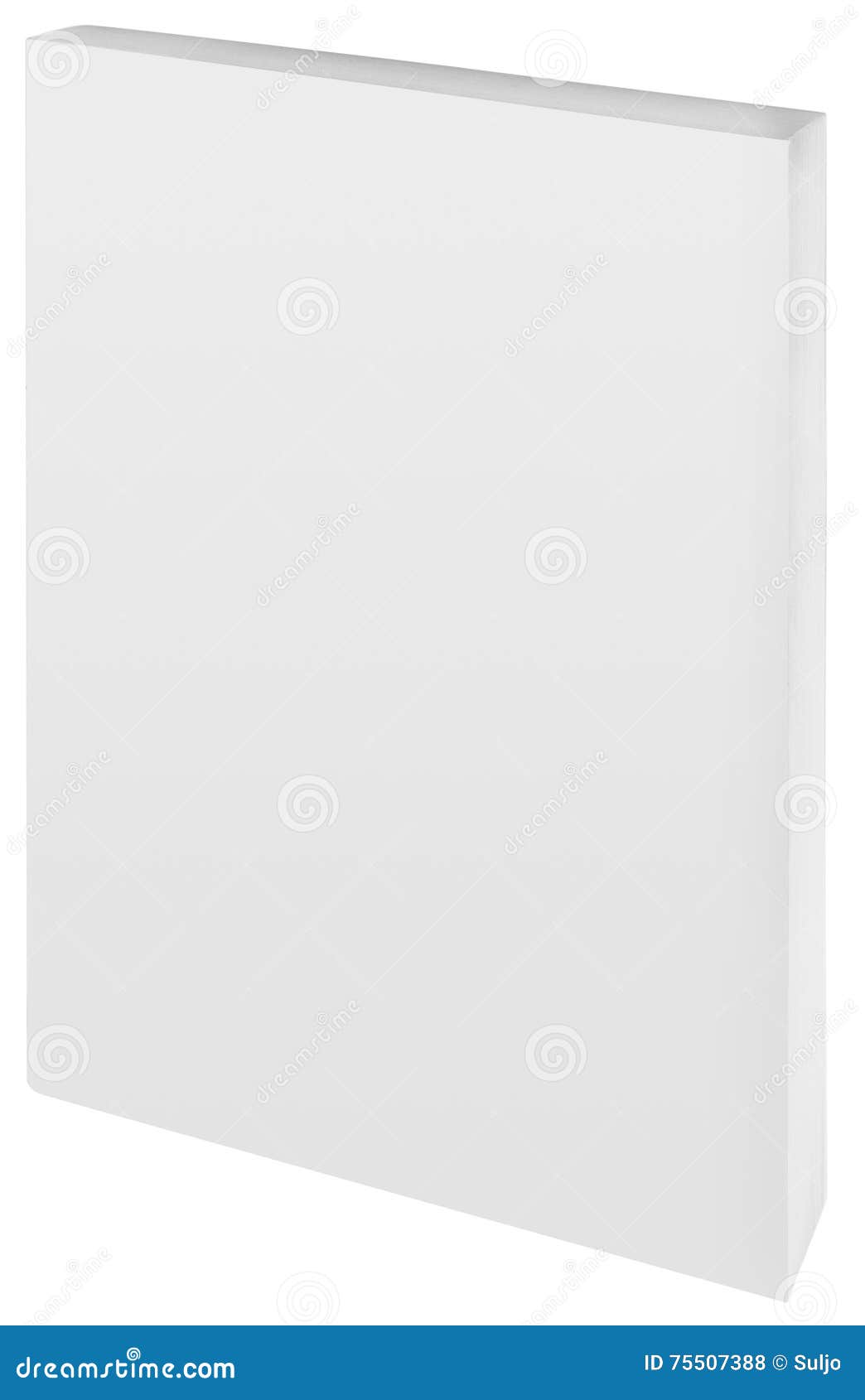 Paper Back Book Cutout stock photo. Image of clean, cover - 75507388