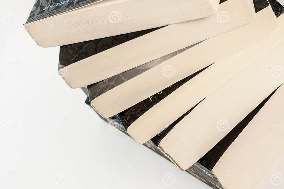 Paper back books stock photo. Image of aged, cover, deck - 37493428