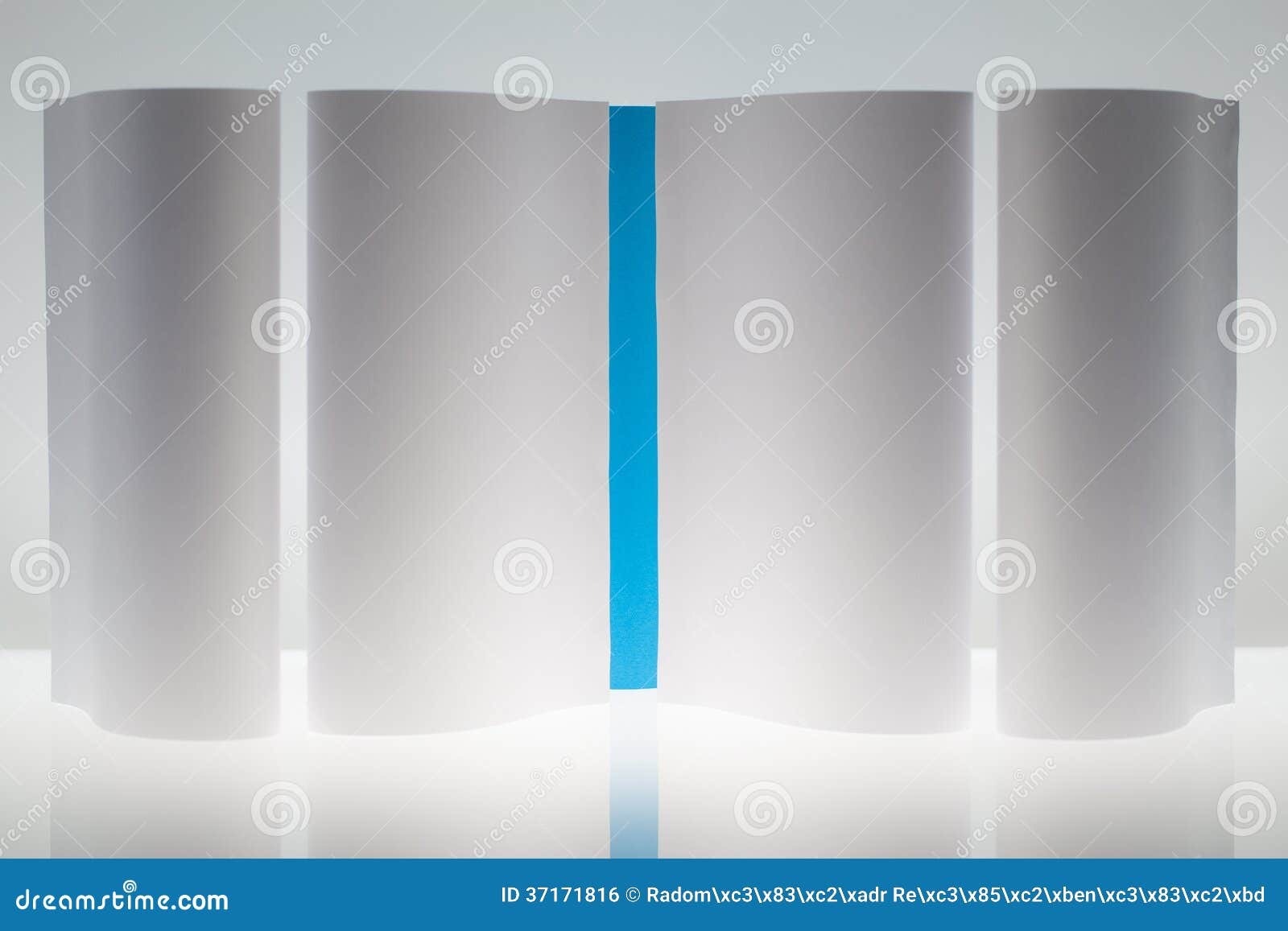 Paper Background on a Glass Table Stock Photo - Image of border ...
