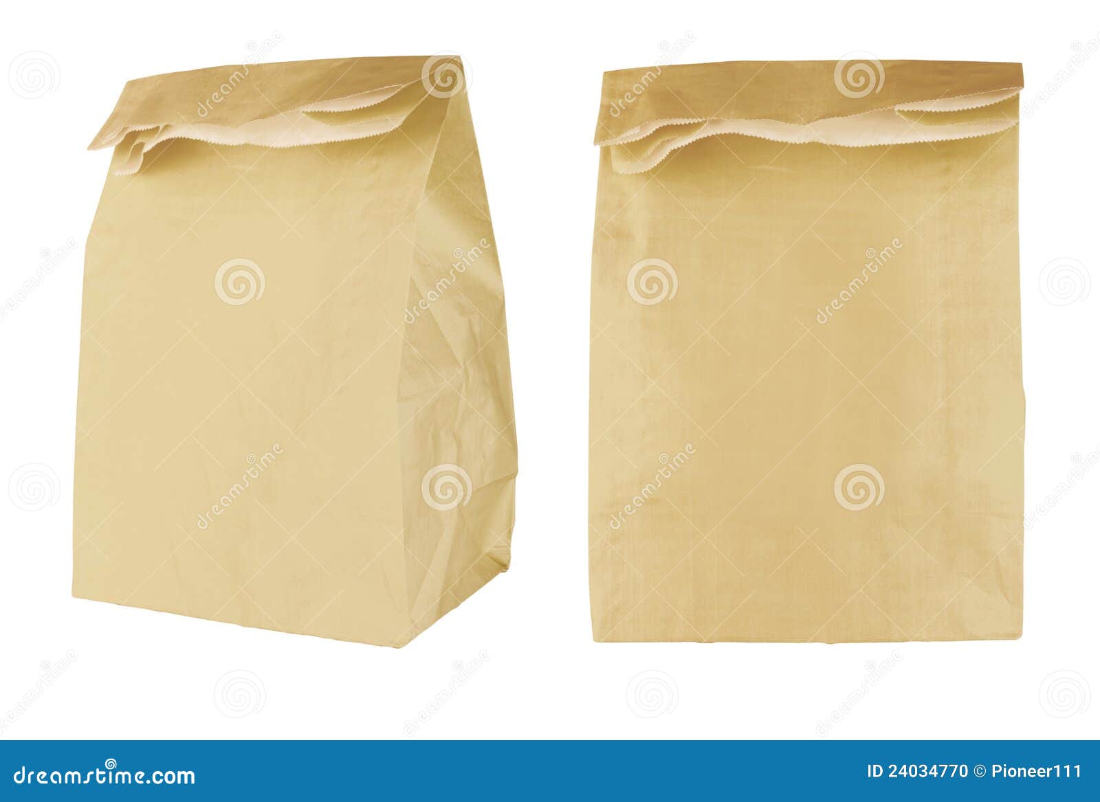 Paper bag stock photo. Image of school, preparation, cutout - 24034770