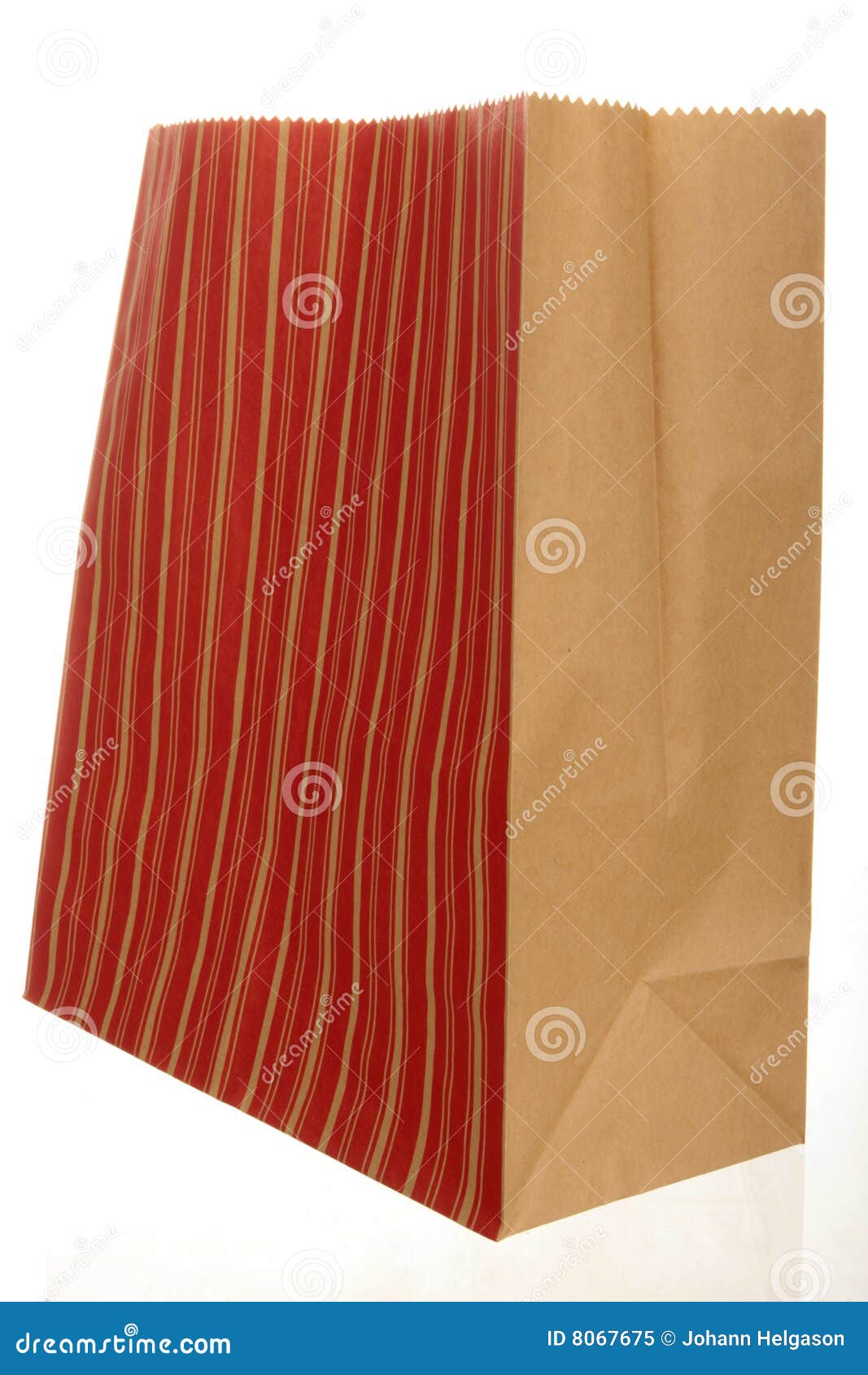 Paper bag stock image. Image of generic, white, shopping - 8067675