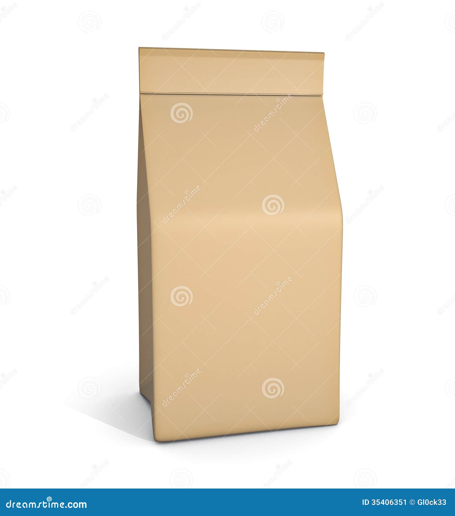 Paper bag package stock illustration. Illustration of graphic - 35406351