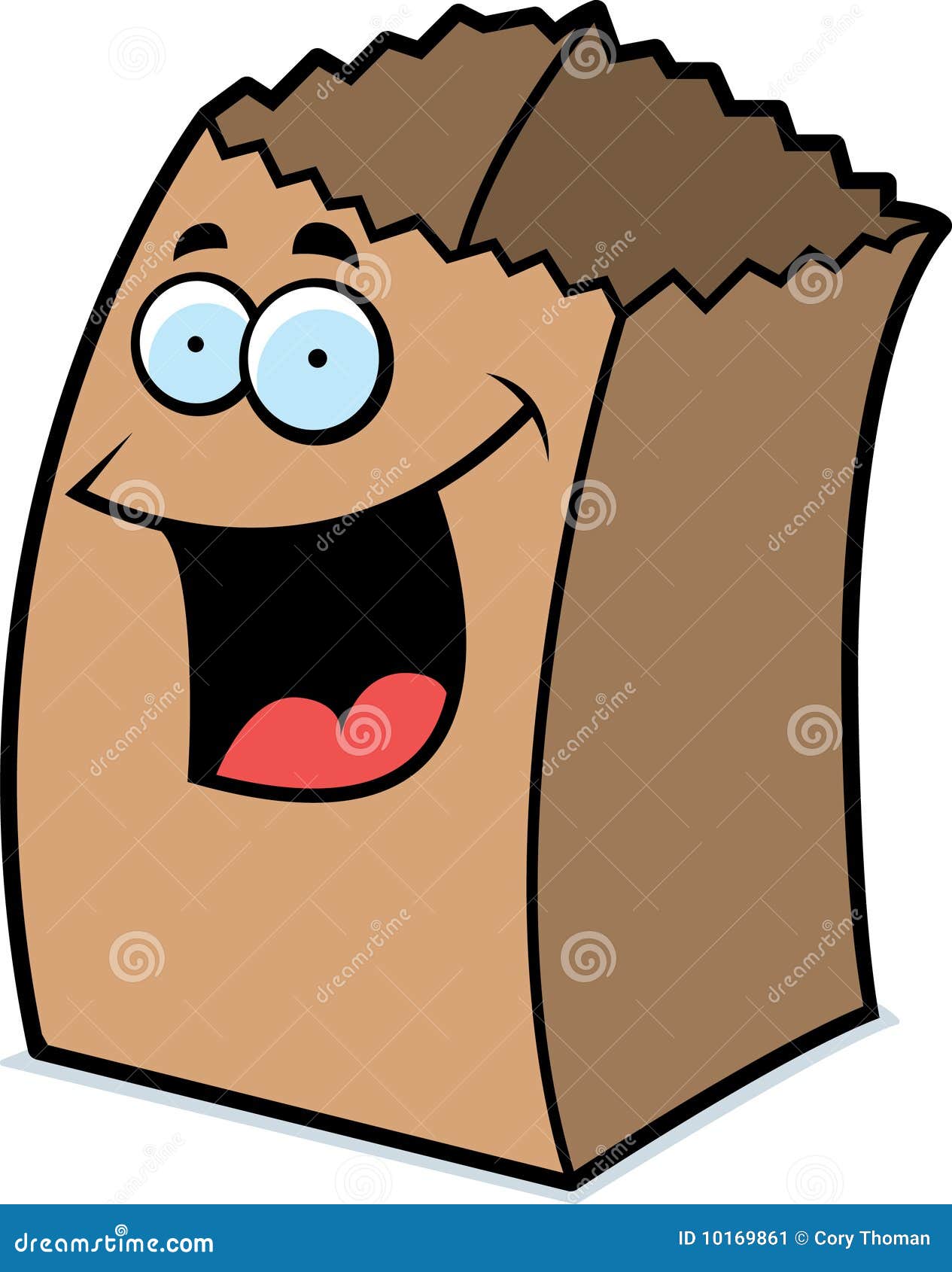 Cartoon Paper Bag