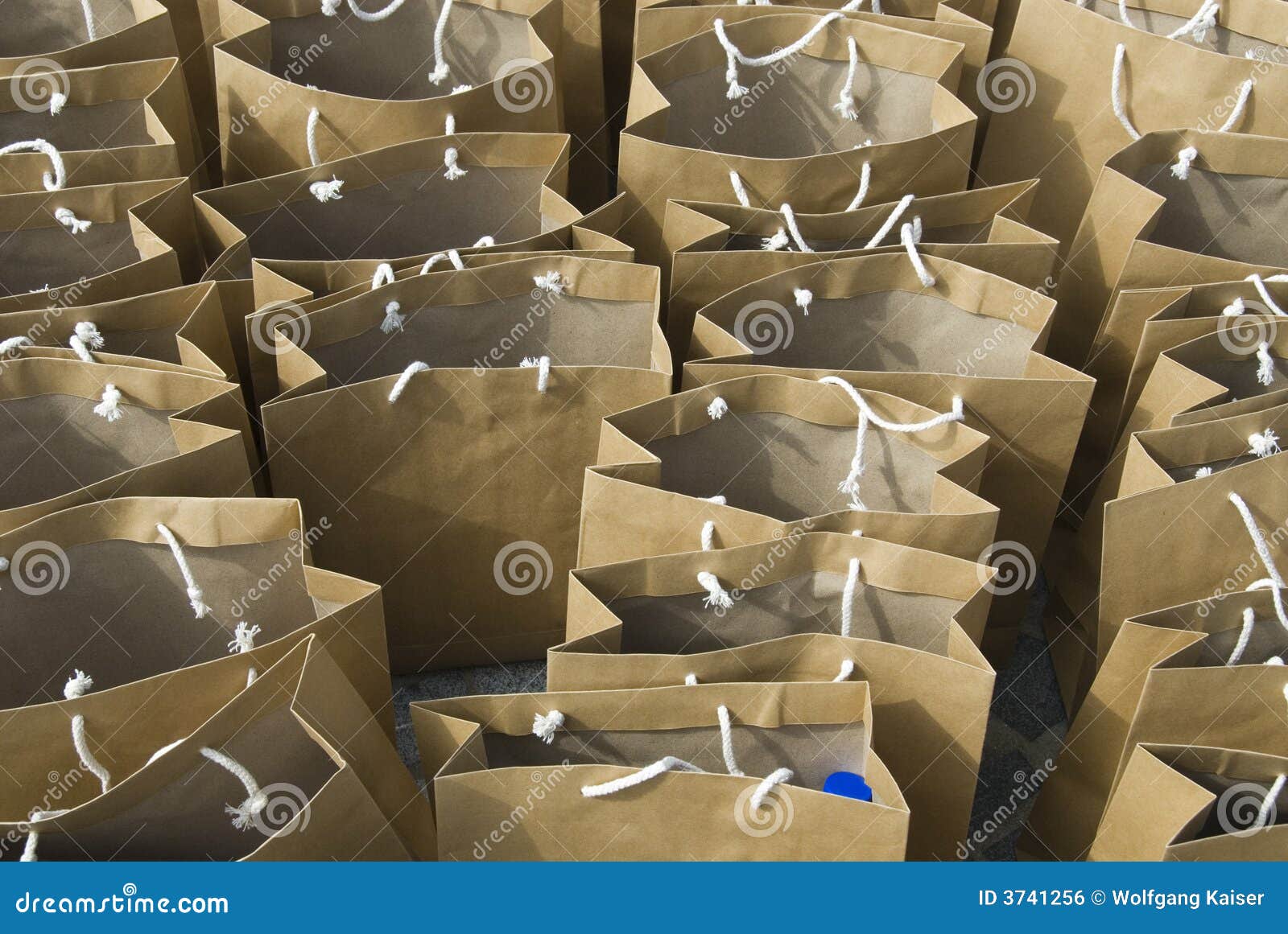 Paper Bags With Dry Powder Are Stacked On Pallets In The Industrial ...